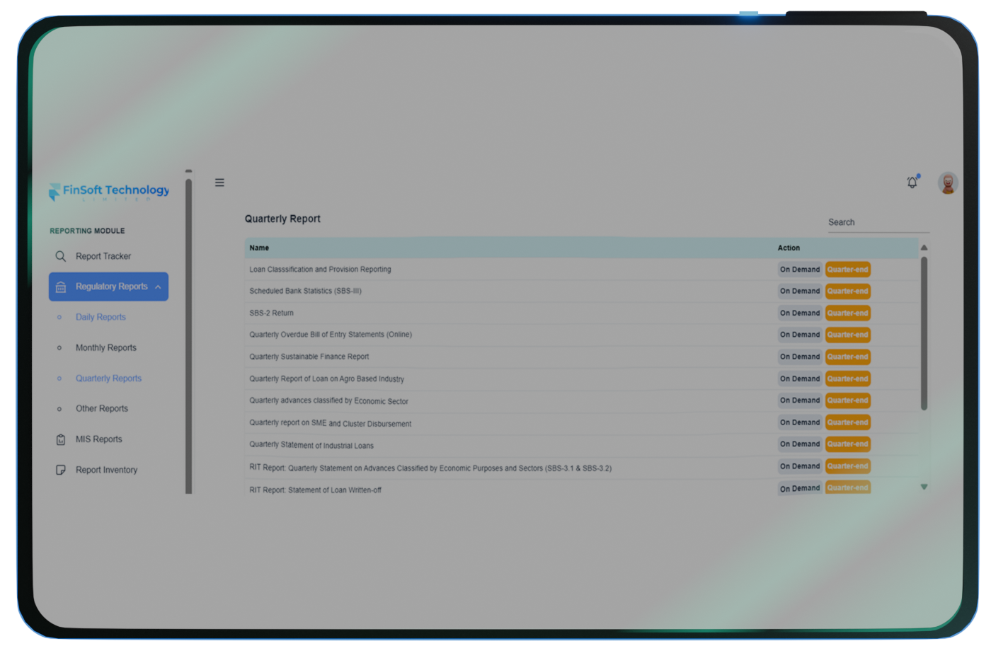 FinSoft Regulatory Reporting Solution – FinSoft
